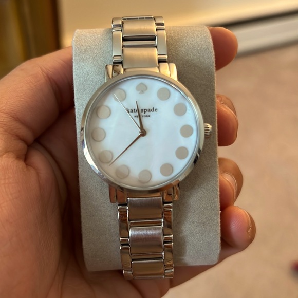 kate spade | Accessories | Kate Spade Silver Watch | Poshmark